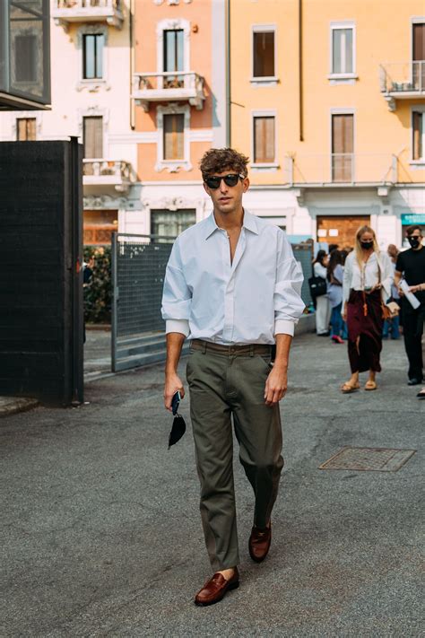 The Best Street Style At Milan Fashion Week Spring 2022 Mens Street