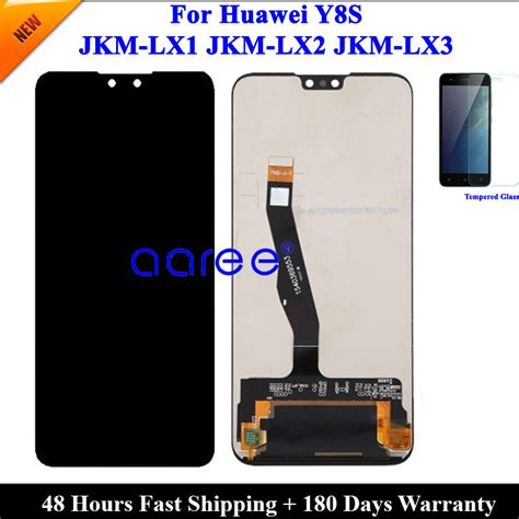 ผ่านการทดสอบแล้วจอแสดงผล Lcd สำหรับ Huawei Y8s Jkm Lx1หน้าจอ Jkm Lx2ประ
