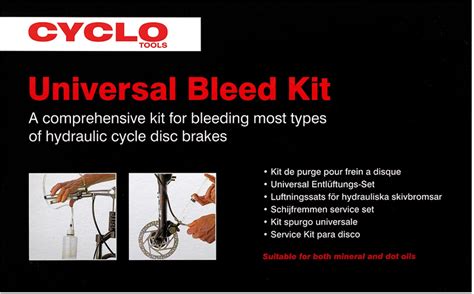Cyclo Universal Brake Bleed Kit Primo Cycles