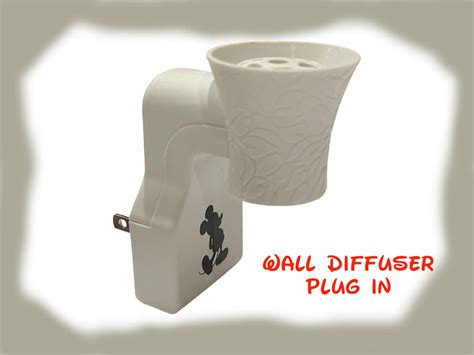 Disney Wall Diffuser Handmade Imprinted With Mouse Disney Fragrance Diffuser Wall Diffuser