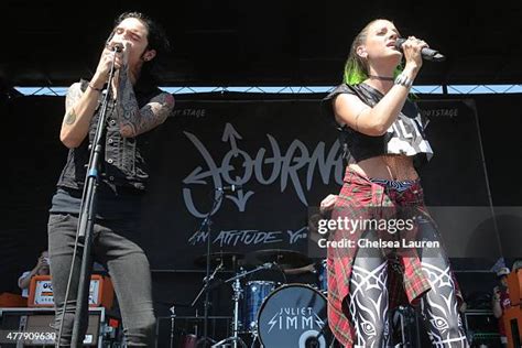 Andy Biersack And Juliet Simms Photos And Premium High Res Pictures