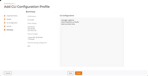 Adding A Cli Configuration Profile