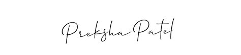 91 Preksha Patel Name Signature Style Ideas Good Online Autograph