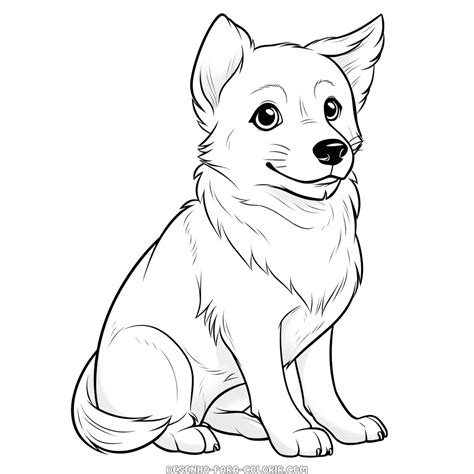 Desenhos De Cachorro Para Colorir Desenho Para Colorir