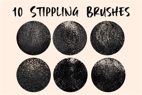 Halftone Procreate Brushes Design Cuts