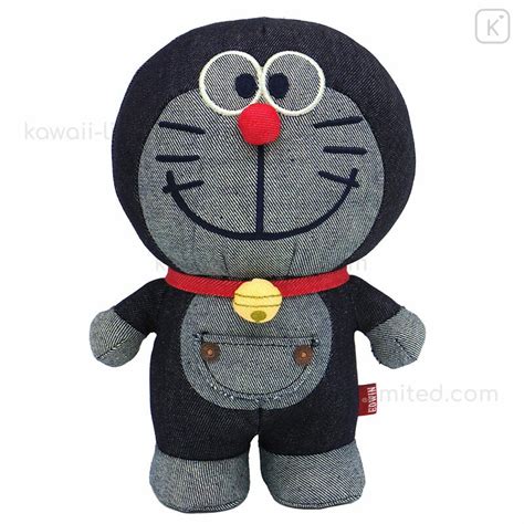 Japan Doraemon Edwin Plush Toy Denim Kawaii Limited