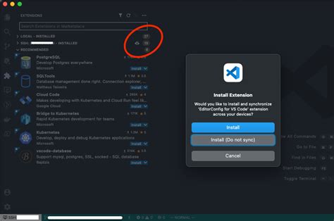 Visual Studio Code Suppress Repeated VSCode Install And Sync Extension Prompt Stack Overflow