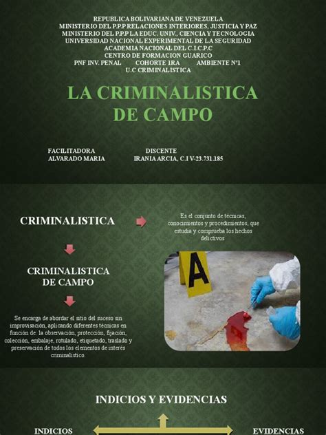 Criminalistica De Campo Pdf Ciencia Forense Thriller Y Crimen
