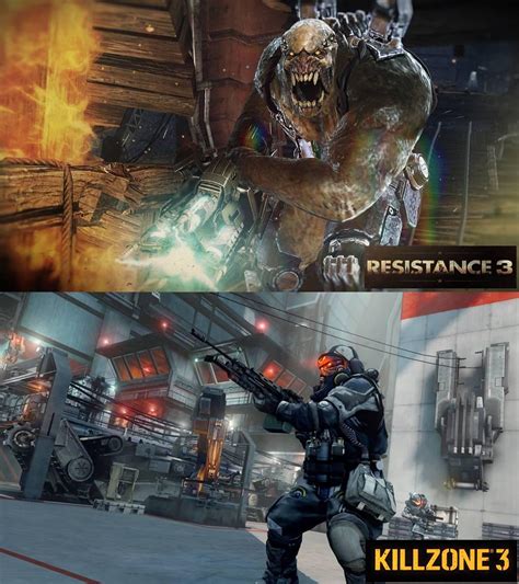 Resistance 3 Versus Killzone 3 Hd Screenshot Comparison