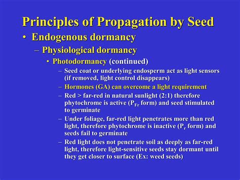 Seed Germination Principles Of Propagation By Seedpdf