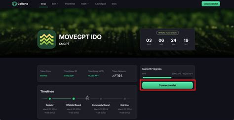The First Ai Launchpad On Aptos Move Gpt Ido Launching On Cellana