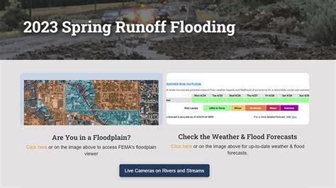 Utah Officials Launch Flood Watch Resources Website
