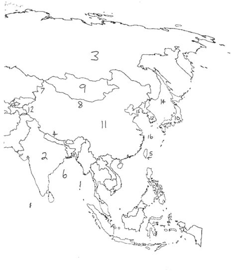 East Asia Map Flashcard Hms 6th 7th Grade Flashcard Wayground