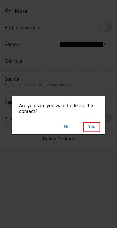 Cómo eliminar contactos de imo Recurso Wordpress