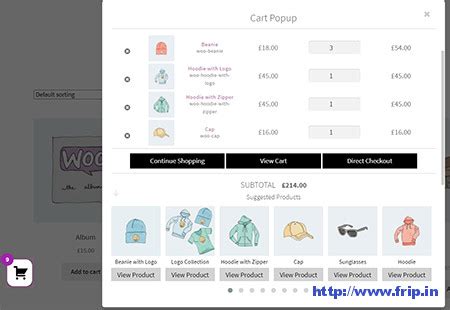 Best WooCommerce Added To Cart Popup Frip In