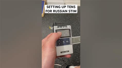 Setting Up Tens Ems Unit For Russian Stim Youtube