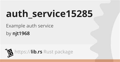 auth service15285 — rust utility lib rs