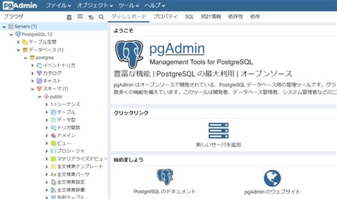 【postgresql】インストールなしで使用する（ポータブル版） Postgresweb ポスグレウェブ