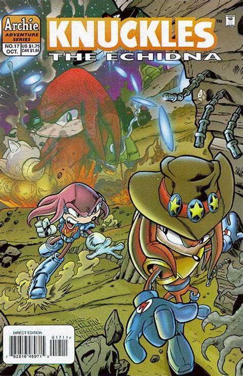Archie Knuckles The Echidna Issue 17 Mobius Encyclopaedia Fandom