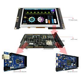 4 3 IPS TFT LCD Arduino Shield W Tutorial SSD1963 For Mega Due