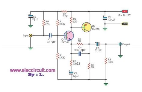 4 Preamplifier Circuits Using Transistors Artofit