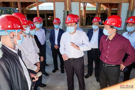 冯飞在三亚调研经济社会发展工作 新闻中心 南海网