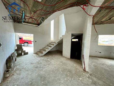 Casa En Obra Blanca En Bosques Del Valle Con Planos De Construccion
