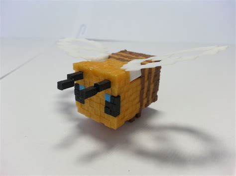 Descargar Archivo Stl Abeja Minecraft • Modelo Para La Impresión En 3d