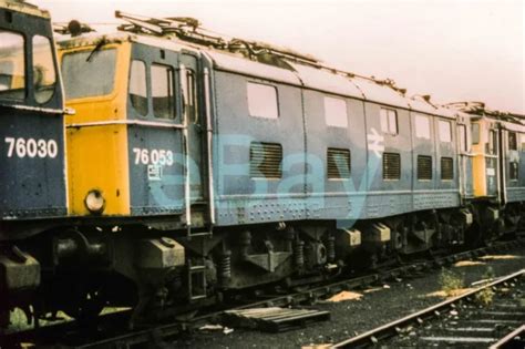 Uk Diesel Train Railway Photograph Of Class 76 76018 Loco Rm76 06 £1