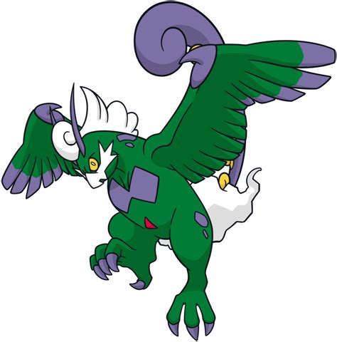 Tornadus official artwork gallery Pokémon Database