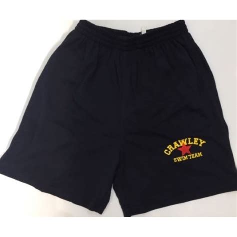 Crawley Swim Club Adult Shorts Logos 2 Threads