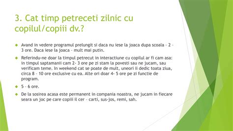 Chestionar Pentru Parinti Pptx