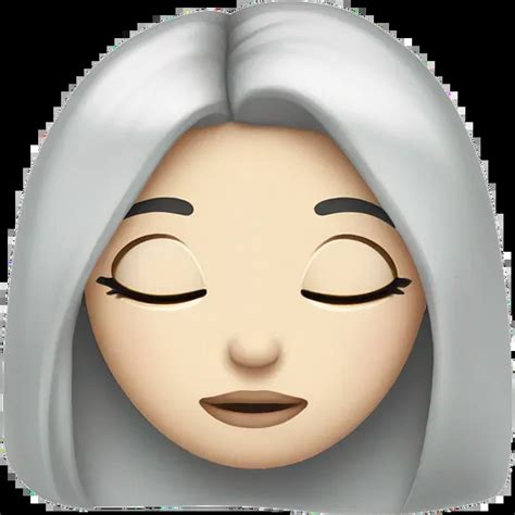Pale Girl With Long Black Hair Sad Emoji Ai Emoji Generator