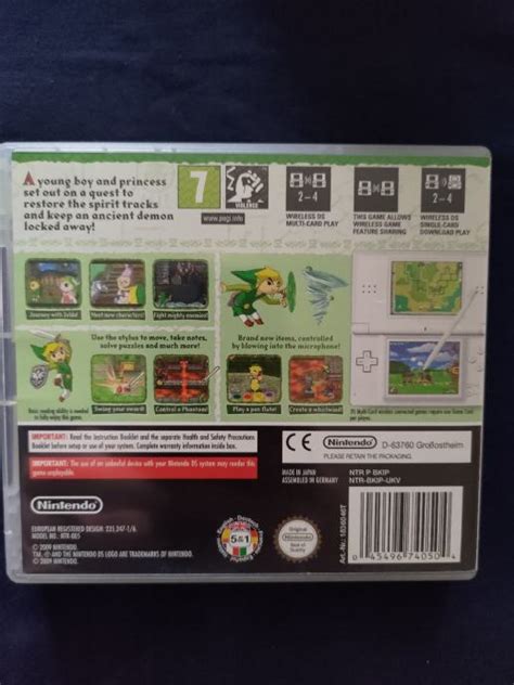 Zelda Spirit Tracks Nintendo Dsdsi