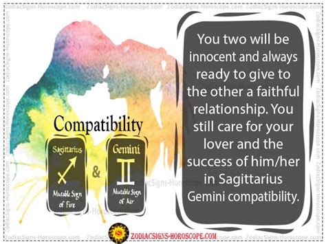 Compatibilidad De Sagitario Y Géminis Amor Confianza Y Compatibilidad