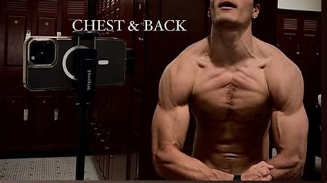 Full Gym Day Chest And Back Day 13 Youtube