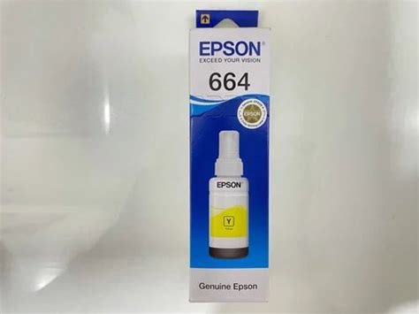 Epson 664 Yellow Ink Bottle at Rs 500/piece | स्याही की बोतल in Mumbai ...