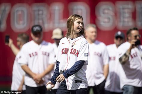 Tim And Stacy Wakefield Honored By Boston Red Sox As Daughter Brianna