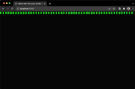 criando o efeito da chuva do matrix com javascript puro willian justen