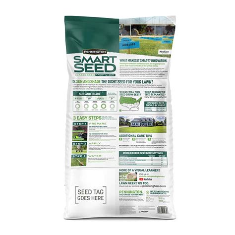 Smart Seed Sun And Shade Grass Seed Pennington