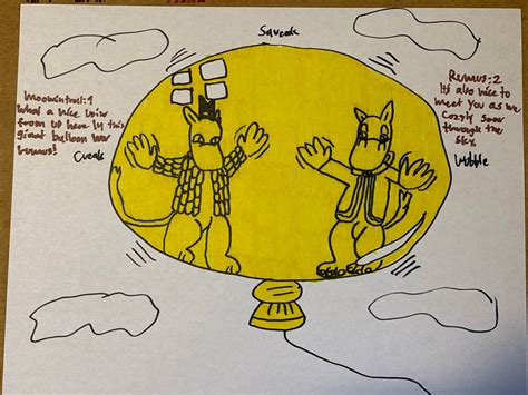 Two Moomins Greeting In A Balloon By Captiannerfgunz2019 On Deviantart