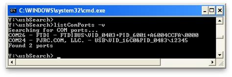 Listcomports Windows Command Line Tool For Usb To Serial Adafruit