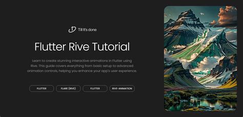How To Animate Widgets In Flutter Using Rive