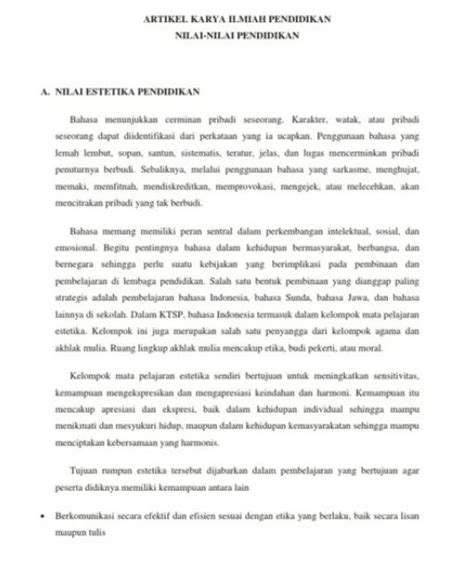 Contoh Artikel Opini Yang Baik Dan Benar Viral Update