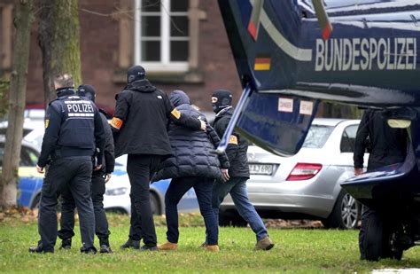 Germany 25 Arrested On Suspicion Of Planning Armed Coup Courthouse
