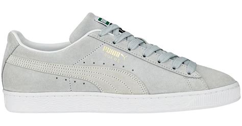 Puma Suede Classic 21 Platinum Grey In Gray For Men Lyst