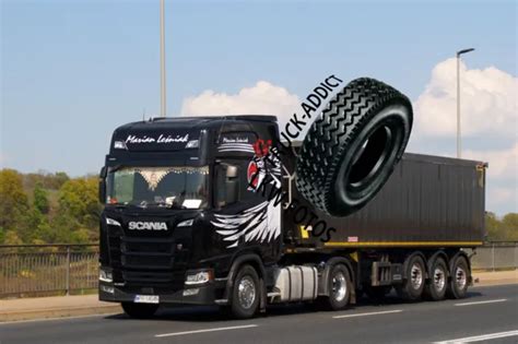 Truck Photo Lkw Foto Scania Kippsattelzug Kipper Marian Lesniak