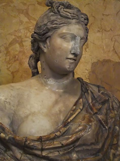 Roman Imperial Period Colored Marble Bust Of Aphrodite 2nd Flickr