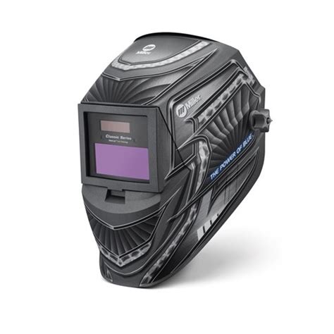 Miller Classic Series Welding Helmet W ClearLight Lens Metal Matrix
