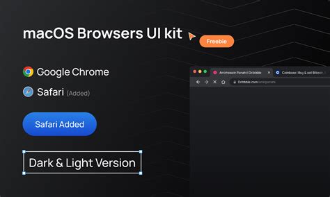 Macos Browsers Ui Kit Safari Added 🥳 Figma Community